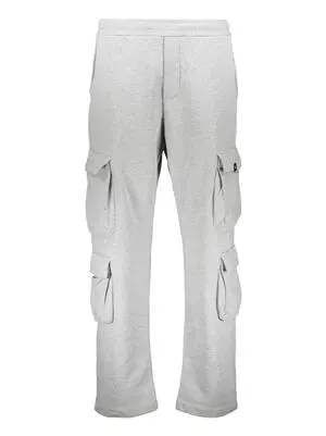 BARROW Cargo Pants With Zippered Pockets - Gray