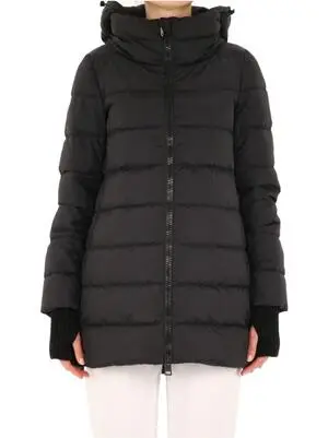 Herno Herno Quilted Down Jacket With Hood Black