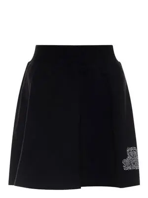 Moschino Detail Skirt - Black