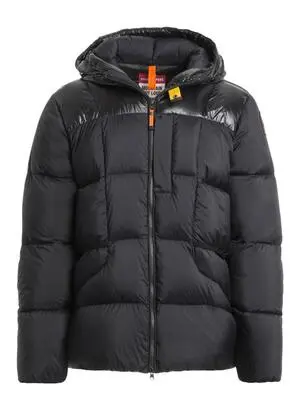 PARAJUMPERS Long-sleeved Down Jacket With Hood - Black