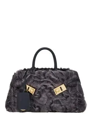 SALVATORE FERRAGAMO Salvatore Ferragamo Buckled Top Handle Handbag