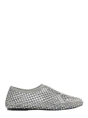 STRATEGIA Dolly Embellished Ballerinas - Grey