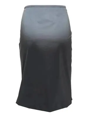Alexander Wang Alexander Wang Reflective Midi Skirt Black