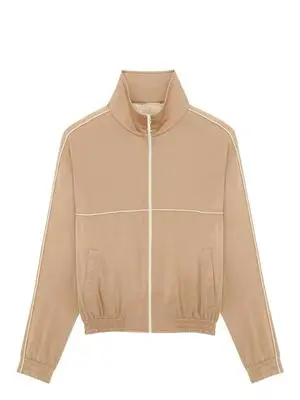 SAINT LAURENT Saint Laurent Zip-Up Long-Sleeved Jacket