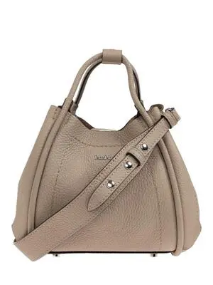 MAX MARA Max Mara Logo Plaque Top Handle Bag