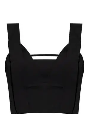 IRO PARIS Sleeveless Top With Wide Straps - Black