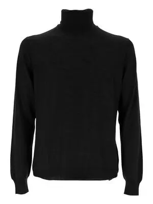 GRAN SASSO Gran Sasso Long Sleeve High Neck Jumper Black