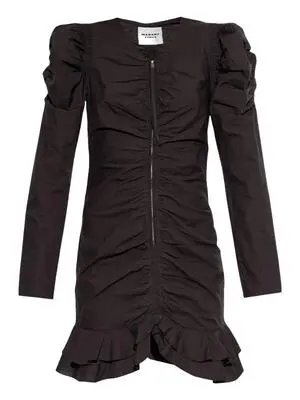 Isabel Marant Étoile Briali Ruffled Dress - Black