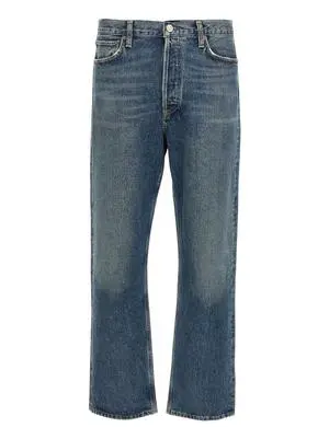 AGOLDE 90's Mid-rise Straight Leg Jeans - Blue