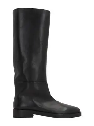 Marsèll Knee-high Zip Up Boots - Black