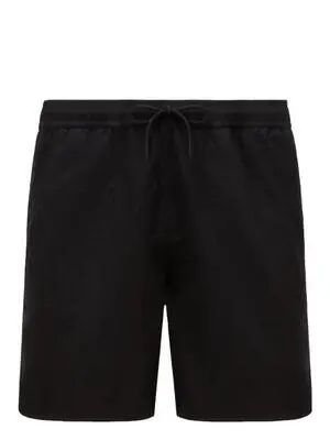 Moncler Crinkled Swim Shorts - Black