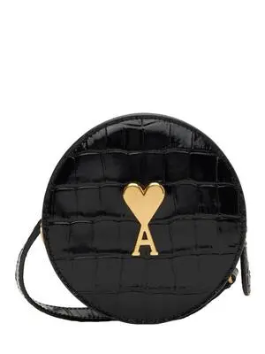AMI Ami Paris Round Shoulder Bag