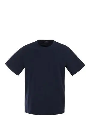Herno Crewneck Short-sleeve T-shirt - Black