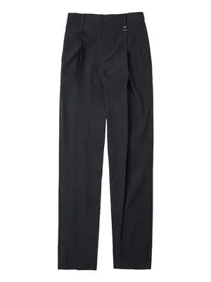 WOOYOUNGMI Belt Loop Casual Pants - Black