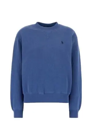 Polo Ralph Lauren Polo Ralph Lauren Embroidered Crewneck Sweatshirt Blue