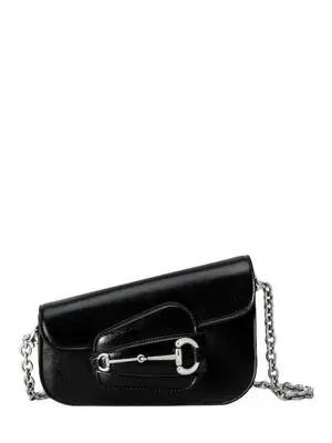 Gucci Gucci Horsebit 1955 Mini Shoulder Bag Black