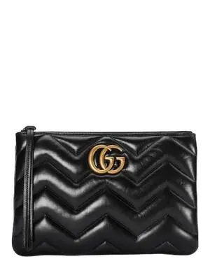 Gucci Gg Marmont Clutch Bag - Black