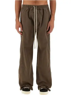 Rick Owens Pusher Drawstring Pants - Green