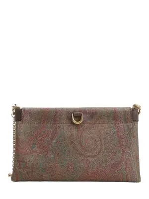 Etro Talk Mini Clutch Bag - Brown