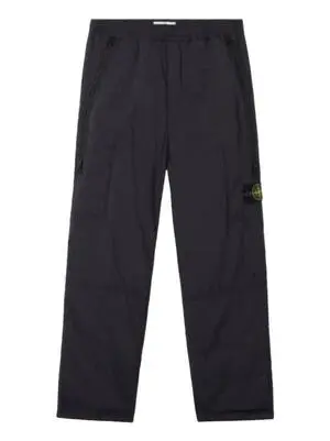Stone Island Zip-pocket Trousers - Black