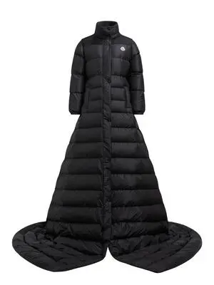 Moncler Down Long Coat - Black