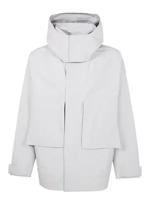 Herno Herno 3L Gore-Tex Laminar Jacket With Detachable Hood Grey