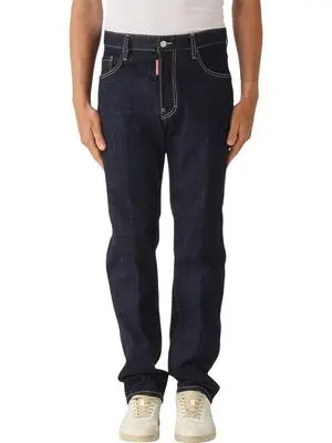 Dsquared2 642 Logo Patch Jeans - Black