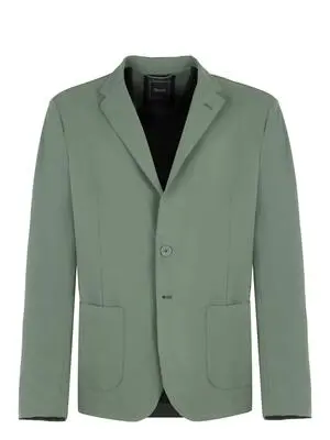 Herno Single-breasted Tailored Blazer - Green