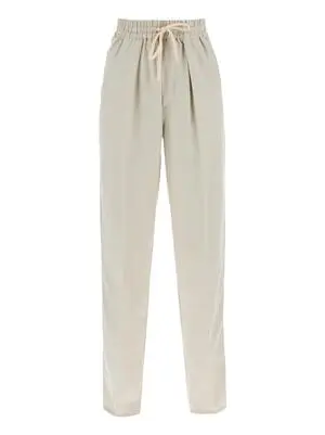Isabel Marant Étoile Vinciane Drawstring Pants - Ecru