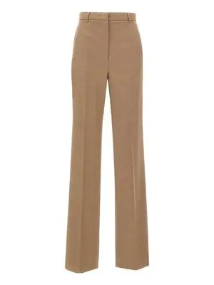 MAX MARA Max Mara Studio Pleat Detailed Straight Leg Trousers