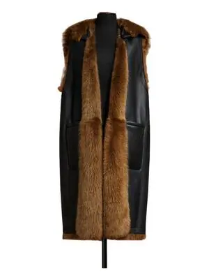 Max Mara Reversible Vest - Black