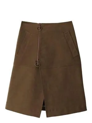 Burberry A-line High Waist Skirt - Thorns