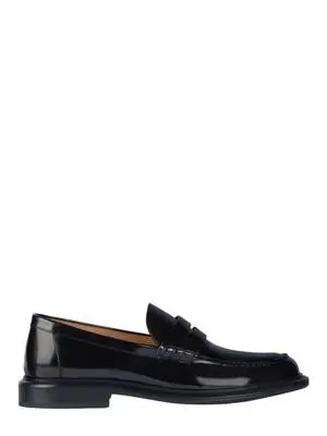 Givenchy Brushed Leather Loafers - Black