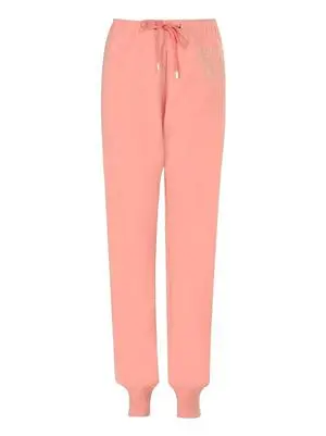 Moschino Embroidered Logo Sweatpants - Pink
