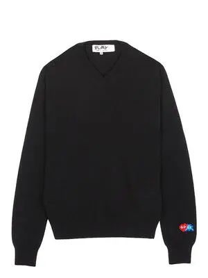 COMME DES GARÇONS Comme Des Garcons X Invader Long-Sleeved Sweater