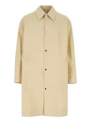 Ami Single-breasted Coat - Nude