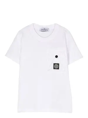 Stone Island Patch Pocket T-shirt - White