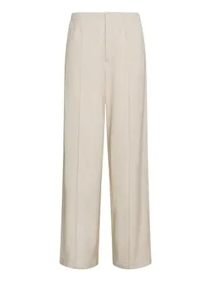 FORTE_FORTE Forte Forte Soft Pleated Trousers Dune