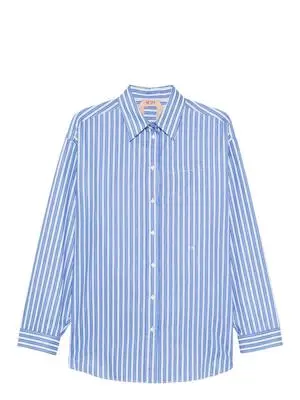 N.21 Striped Pocket Shirt - Blue
