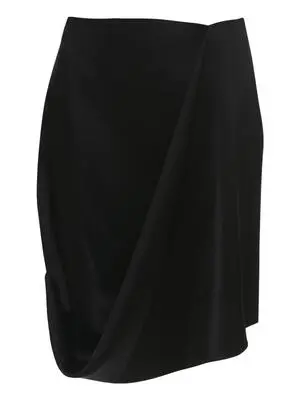J.W.ANDERSON Jw Anderson Draped Skirt - Black