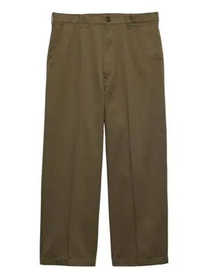 Prada Cotton Chino Pants - Sage Green