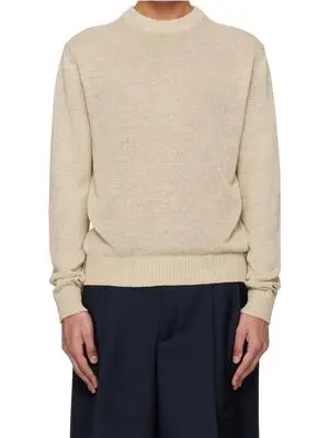 JIL SANDER Crewneck Knitted Jumper - Ginger
