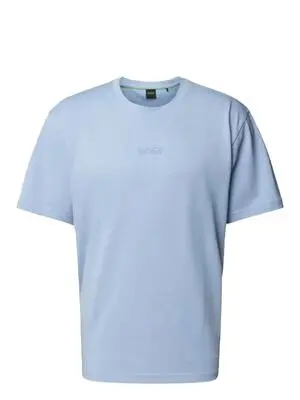 Hugo Boss Logo Pattern T-shirt - Blue