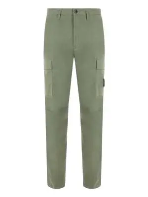 STONE ISLAND Stone Island Cargo Pants With Logo Patch
