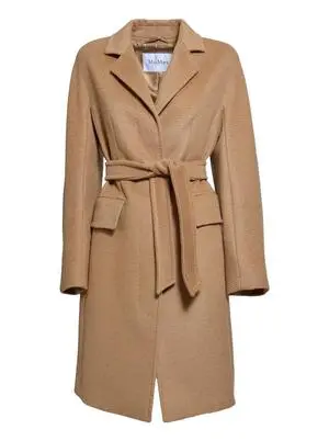 Max Mara Max Mara Belted Long-Sleeved Coat No