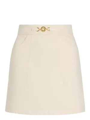 PATOU Patou A-Line Mini Skirt With Buckled Waistband