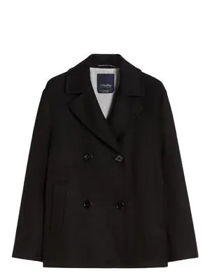 Max Mara Double Breasted Jacket - Black