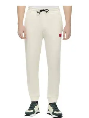 Hugo Boss Elastic Waist Casual Pants - Beige