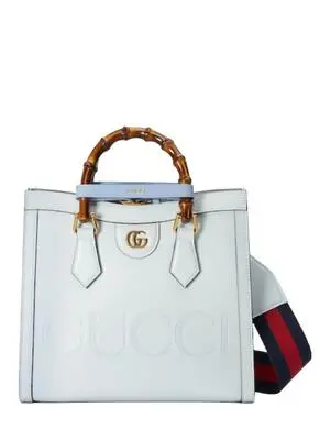Gucci Gucci Diana Small Top Handle Bag Blue