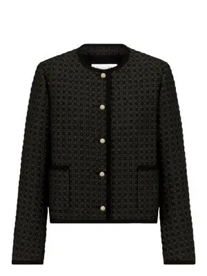 DIOR Dior Microcannage Cropped Jacket